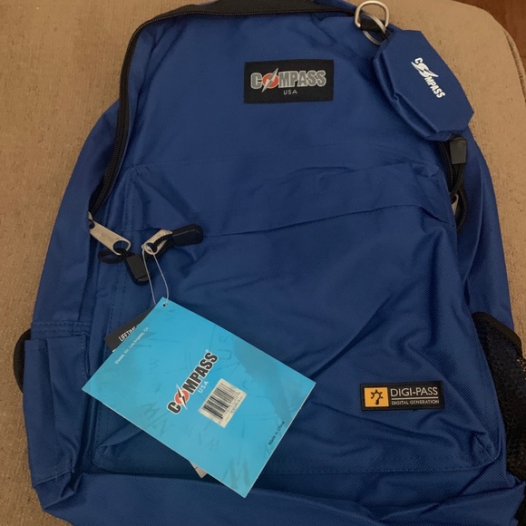 compass | Other | Compass Backpack Royal Blue Nwt | Poshmark